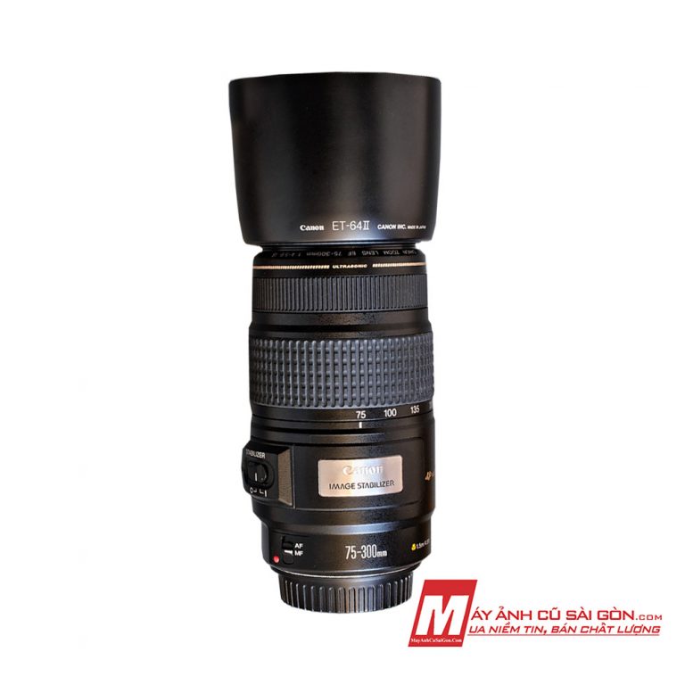 Lens Canon 75-300 IS USM | Ống kính tele có chống rung cho Fullframe ...